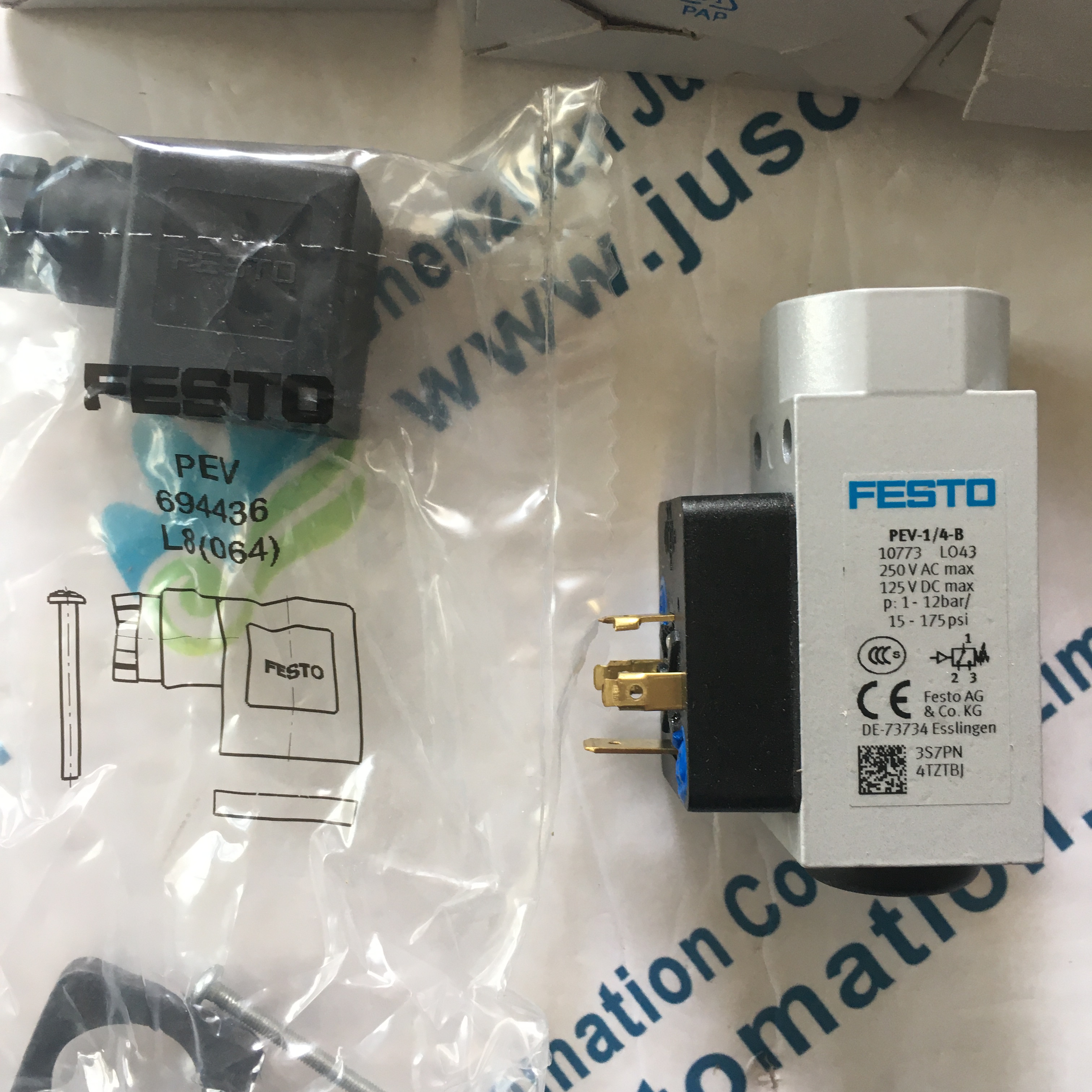 FESTO PEV-1/4-B Pressure and Vacuum Switch from China manufacturer ...