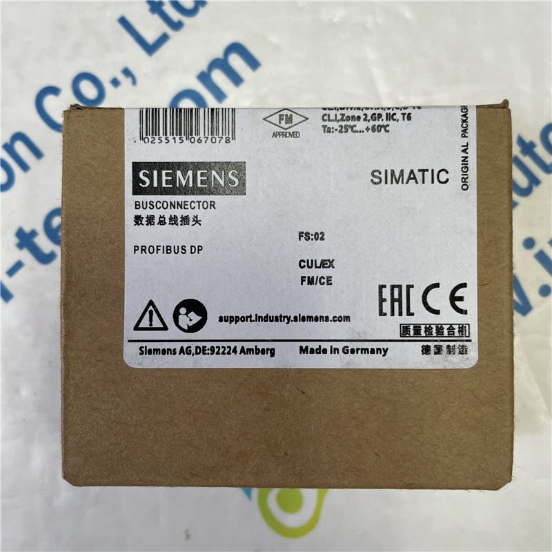 SIEMENS data bus plug 6ES7972-0BB12-0XA0 SIMATIC DP, Connection plug ...
