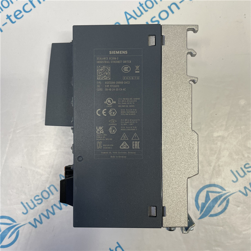 SIEMENS electrical switch module 6GK5206-2BD00-2AC2 SCALANCE XC206-2 ...