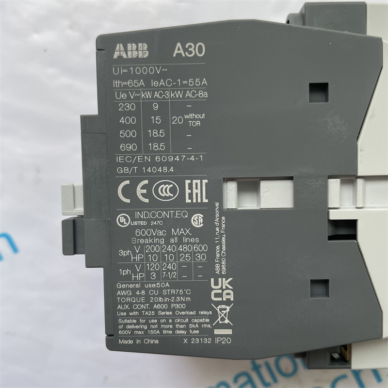 ABB AC contactor A30-30-01-80 - Buy ABB AC contactor, A30-30-01-80, AC ...