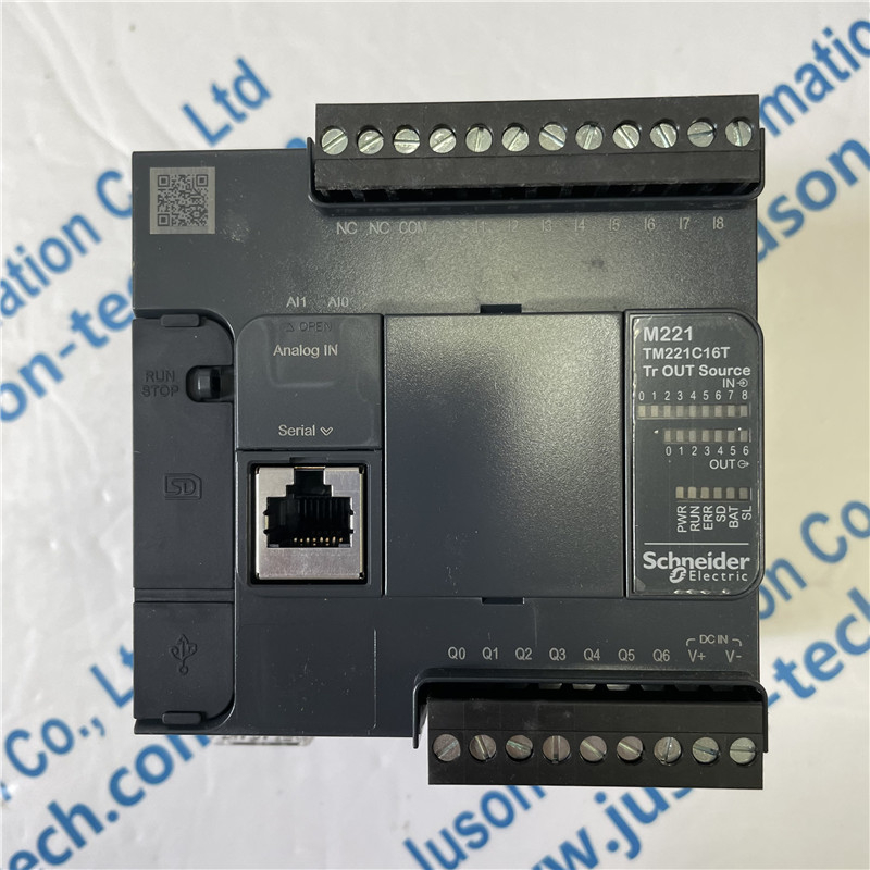Schneider PLC programmable controller TM221C16T Logic controller ...