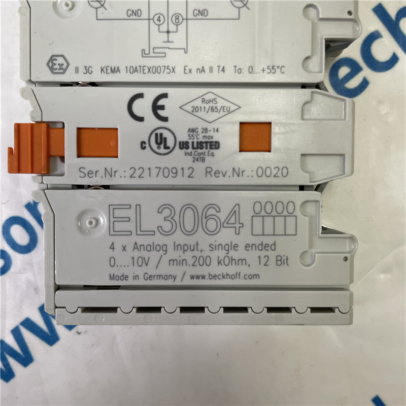 BECKHOFF terminal module EL3064 - Buy BECKHOFF terminal module, EL3064, terminal module EL3064 ...
