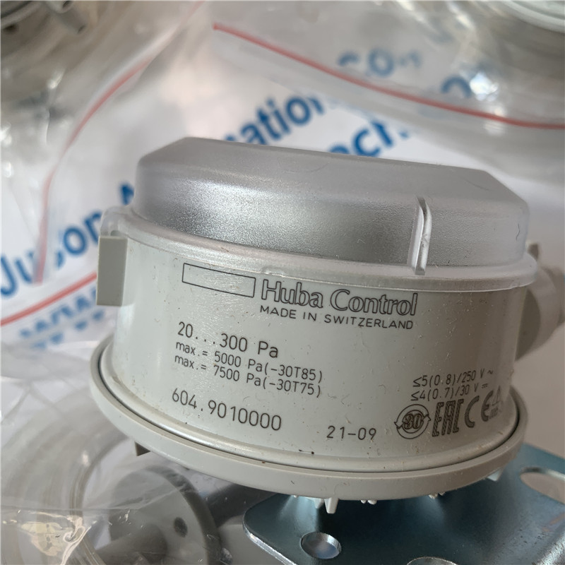 Huba differential air pressure switch 604.9010000 20-300Pa - Buy Huba ...