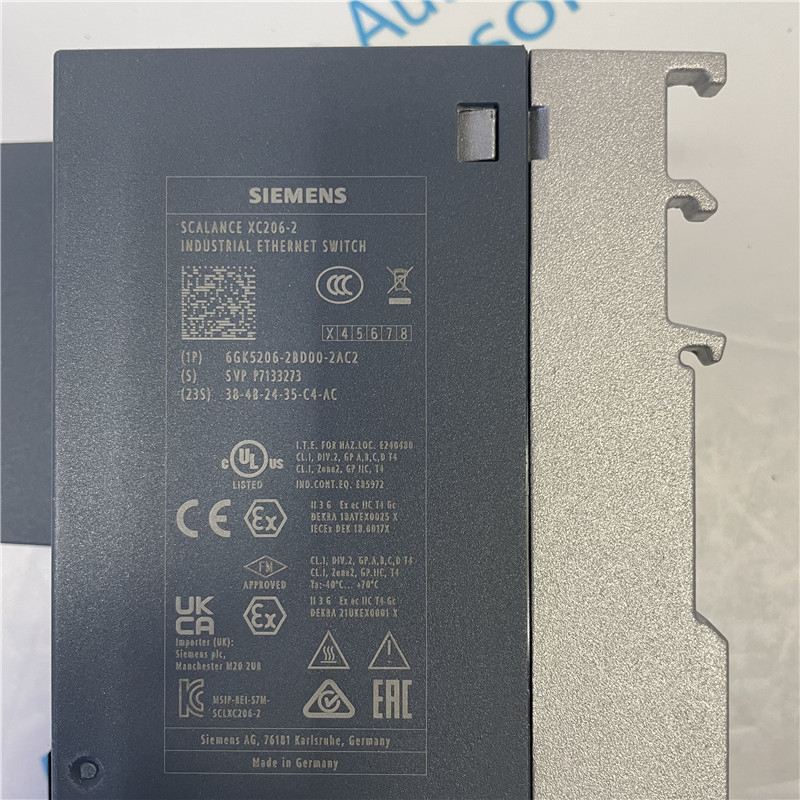 SIEMENS electrical switch module 6GK5206-2BD00-2AC2 SCALANCE XC206-2 ...