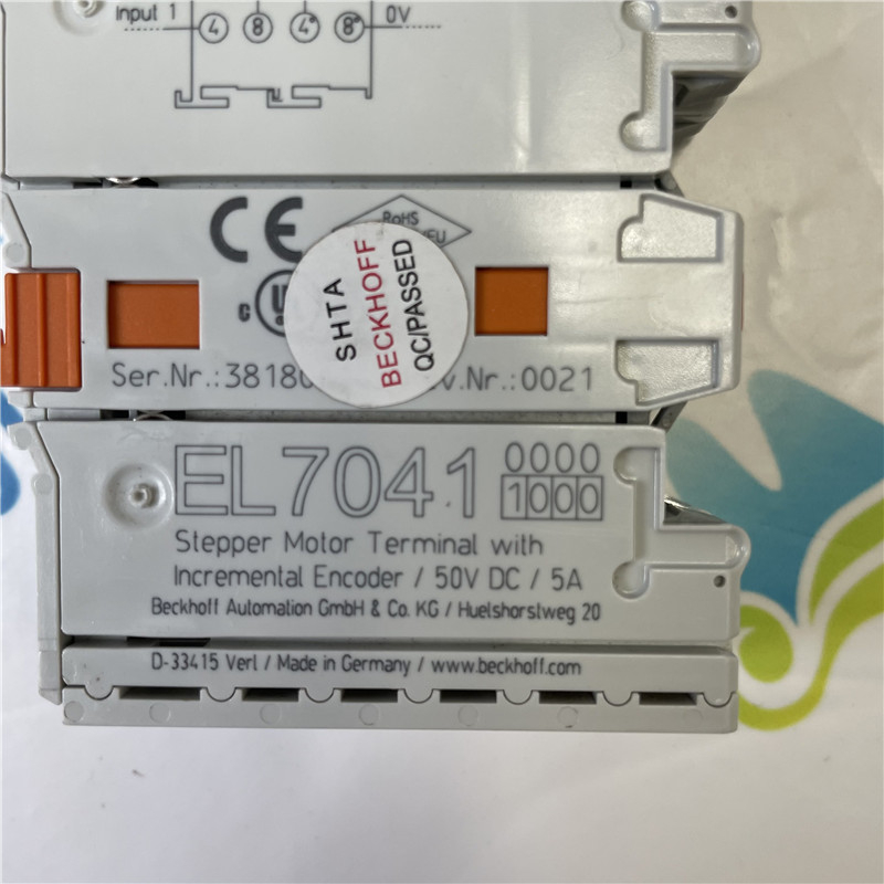 BECKHOFF terminal module EL7041-1000 - Buy BECKHOFF terminal module ...