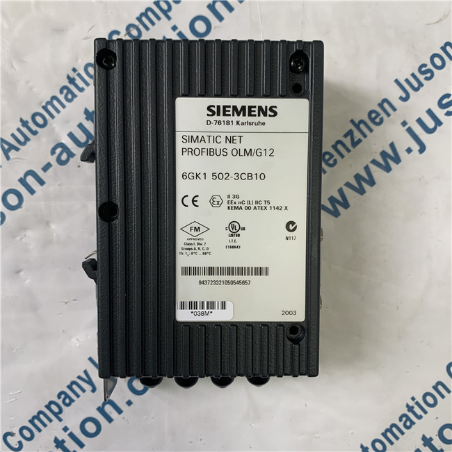 SIEMENS 6GK1502-3CB10 PROFIBUS OLM/G12 V3.1 Optical Link module with 1 ...