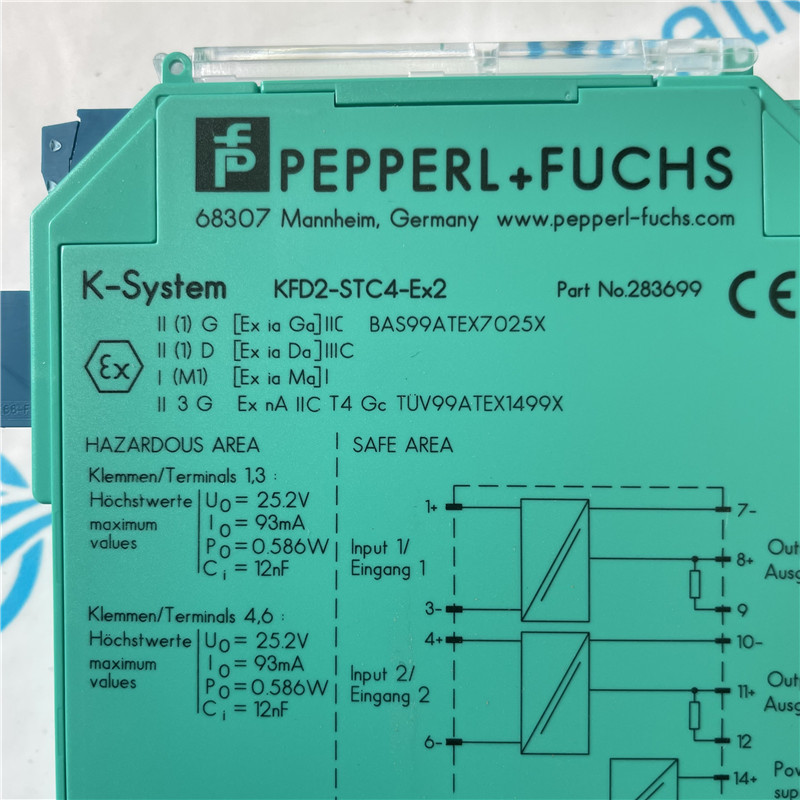 PEPPERL+FUCHS safety barrier KFD2-STC4-EX2 - Buy PEPPERL+FUCHS safety ...