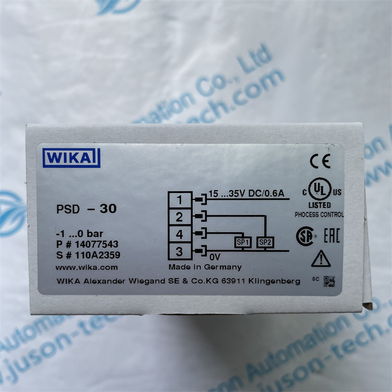 WIKA pressure sensor PSD-30 - Buy WIKA pressure sensor, PSD-30, pressure sensor PSD-30 Product ...