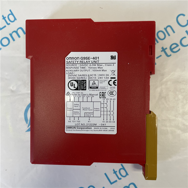 OMRON Safety Relay G9SE-401 - Buy OMRON Safety Relay, G9SE-401, Safety ...