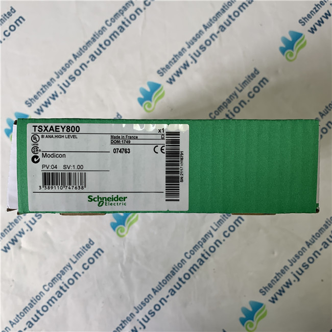 Schneider TSXAEY800 Analog input module with common point Modicon ...