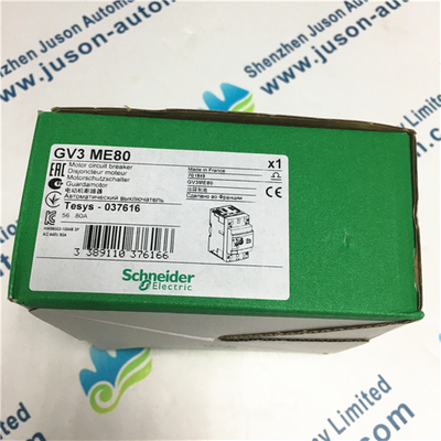 Schneider GV3ME80 Motor circuit breaker, TeSys GV3, 3P, 56-80 A ...