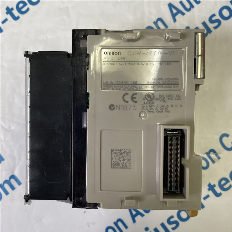 OMRON Analog Input Unit CJ1W-AD081-V1 - Buy OMRON Analog Input Unit, CJ1W-AD081-V1, Analog Input ...