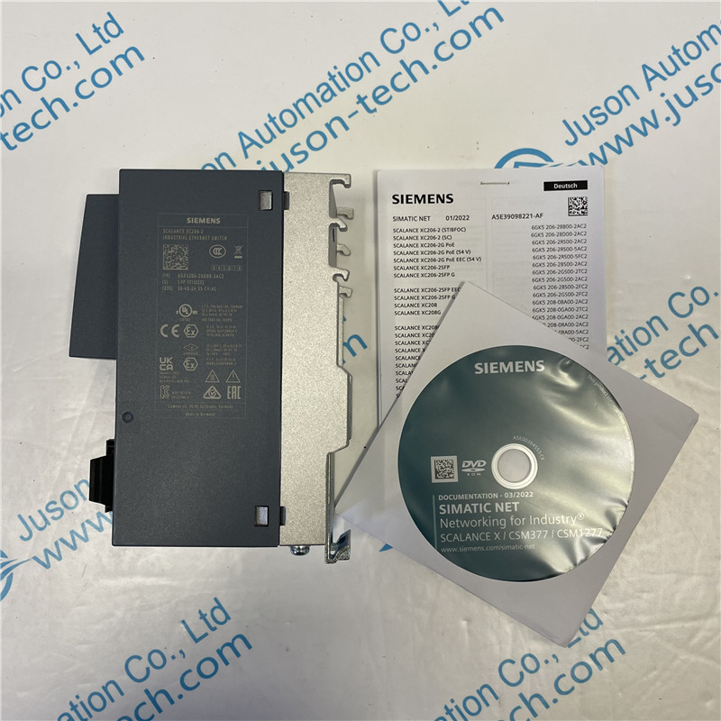 SIEMENS electrical switch module 6GK5206-2BD00-2AC2 SCALANCE XC206-2 ...