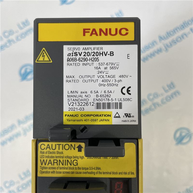 FANUC servo driver A06B-6290-H205 - Buy FANUC servo driver, A06B-6290 ...