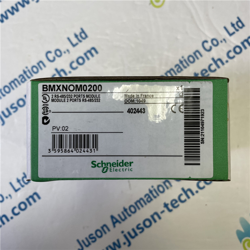 Schneider Communication Module BMXNOM0200 Serial link module with 2 RS ...