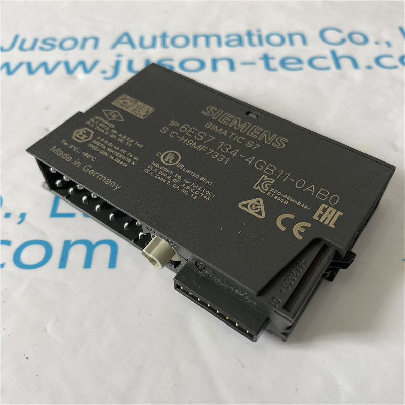 SIEMENS analog input module 6ES7134-4GB11-0AB0 SIMATIC DP, Electronics module f. ET200S, 2AI ...