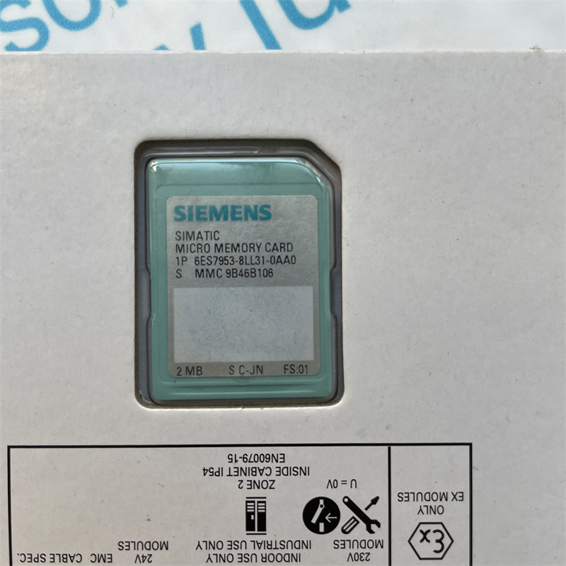 Siemens PLC memory card 6ES7953-8LL31-0AA0 SIMATIC S7, Micro Memory Card P. S7-300/C7/ET 200, 3 ...
