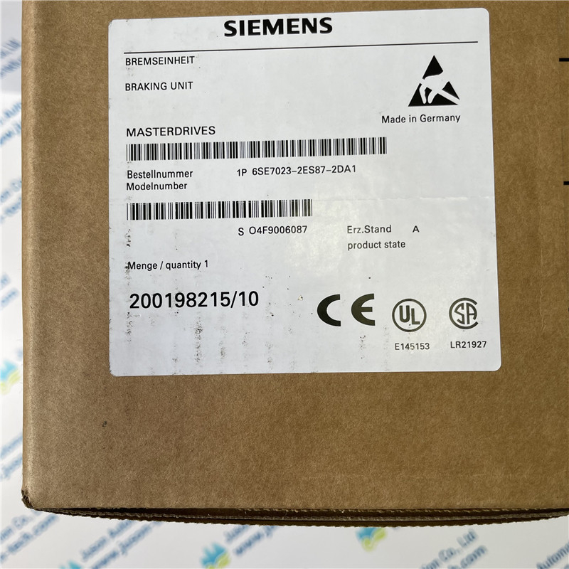 SIEMENS DC governor 6SE7023-2ES87-2DA1 SINAMICS/ SIMOVERT MASTERDRIVES ...