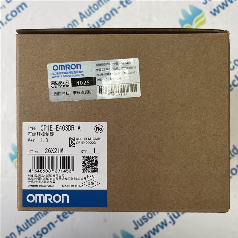 OMRON Programming Controller CP1E-E40SDR-A - Buy OMRON Programming Controller, CP1E-E40SDR-A ...