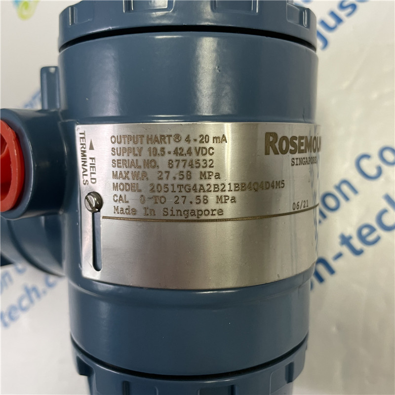 EMERSON Rosemount Pressure Transmitter 2051TG4A2B21BB4Q4D4M5 - Buy ...
